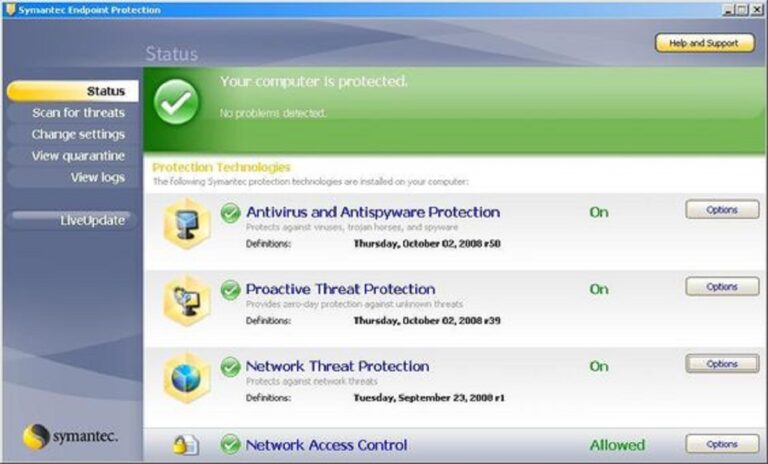 Download Symantec Endpoint Protection Terbaru (Windows) - Download Free