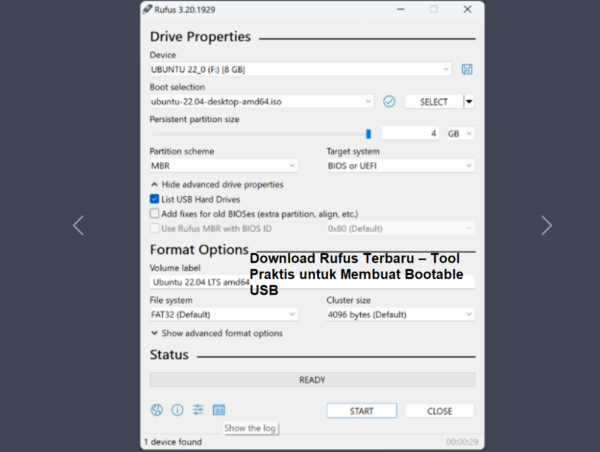 Download Rufus Terbaru – Tool Praktis untuk Membuat Bootable USB ...